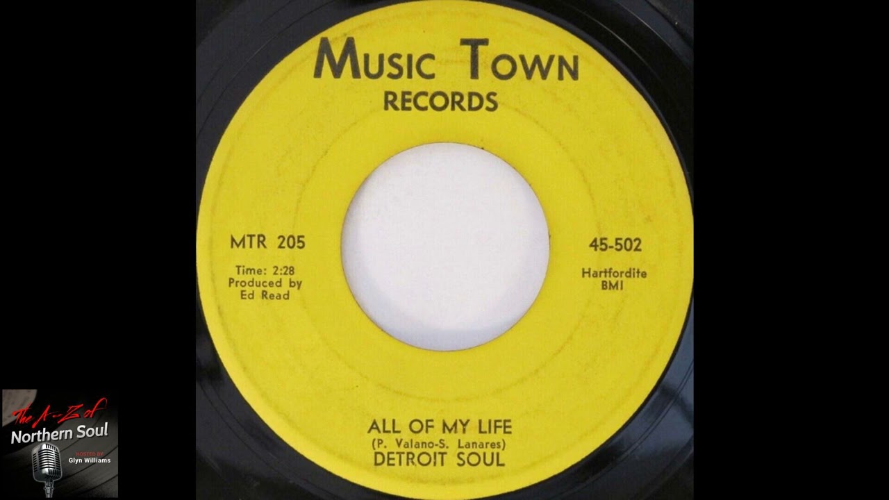 Detroit Soul - All Of My Life - ( 1967 ) - YouTube