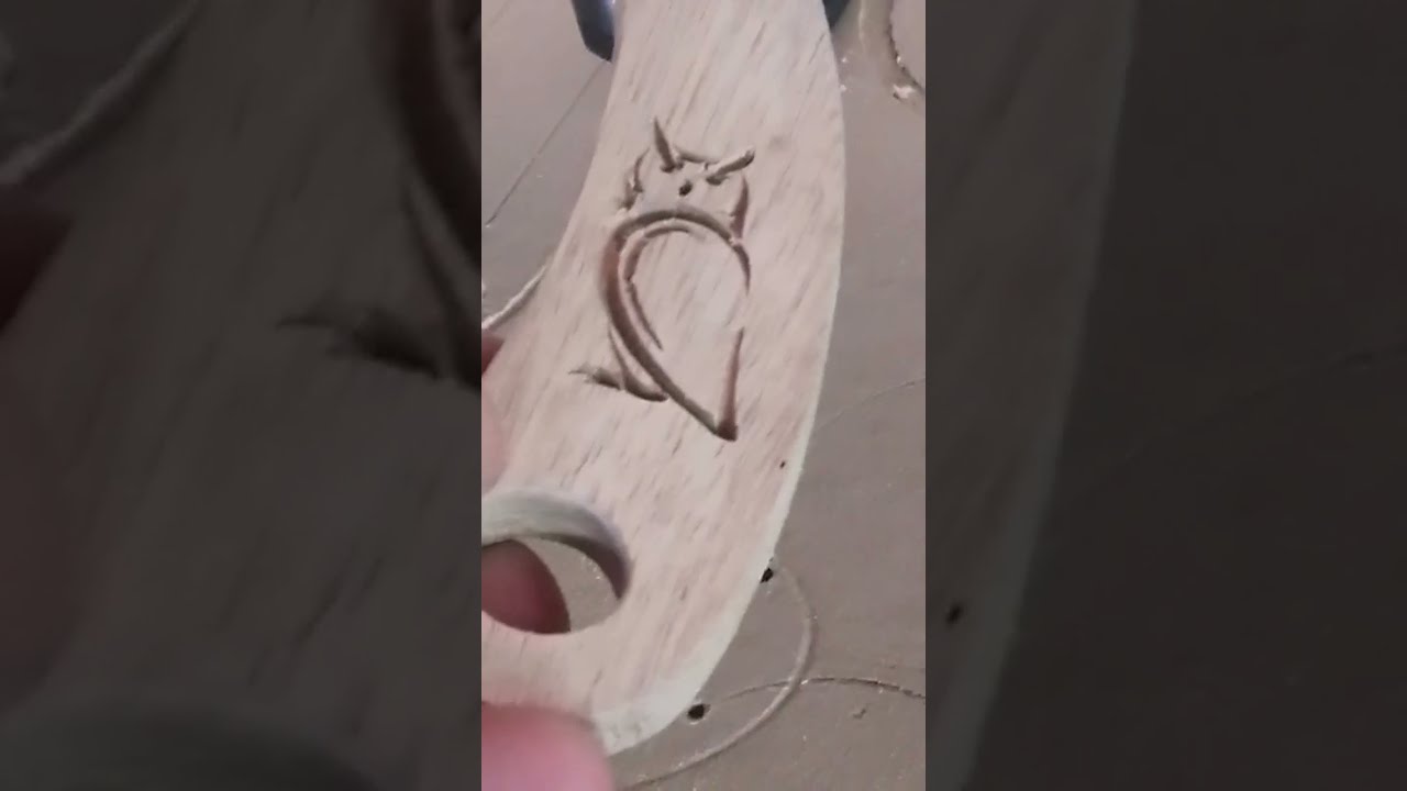 Pandora 6050 CNC Router Application Example - YouTube