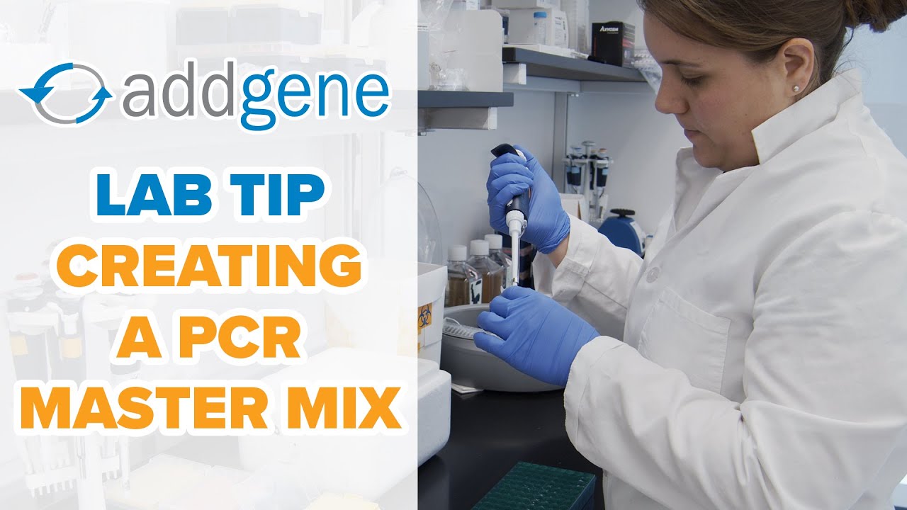 Creating a PCR Master Mix - Lab Tip! - YouTube