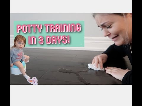 Potty Training IN 3 DAYS (2 year old) - YouTube