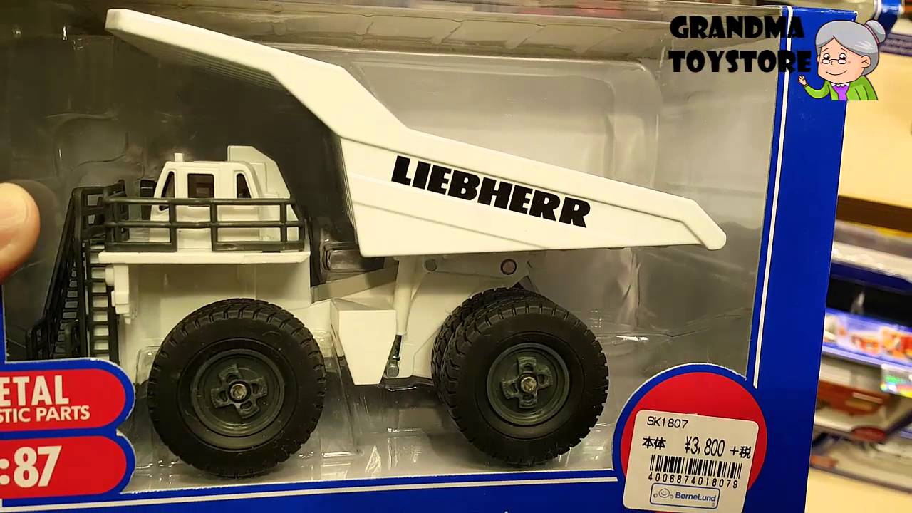 Unboxing TOYS Review/Demos - Siku super Liebherr T 264 Mining truck ...