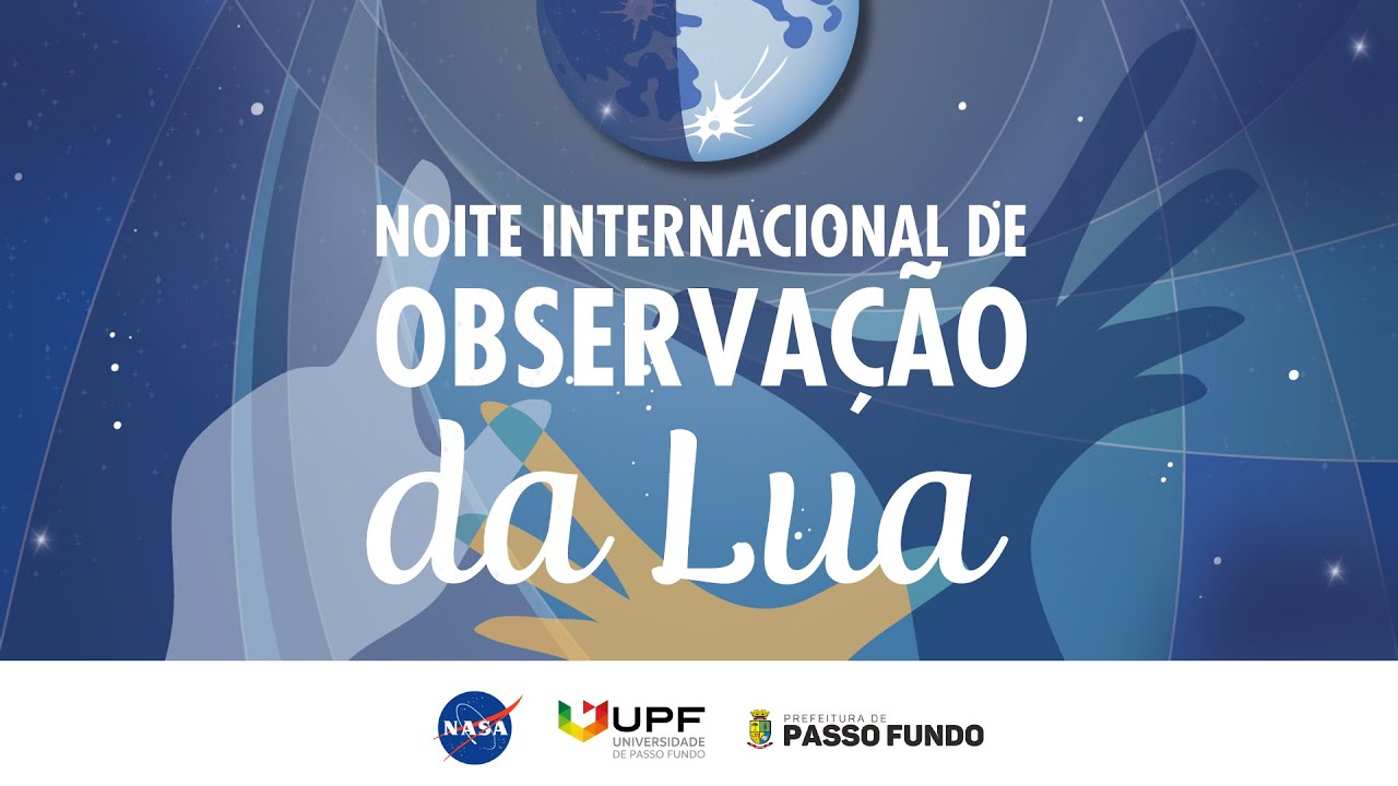 Transmissão Noite Internacional de Observação da Lua - YouTube