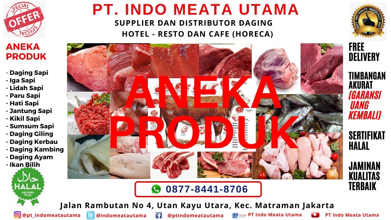 Aneka Produk Daging - PT Indo Meata Utama - Supplier dan Distributor ...