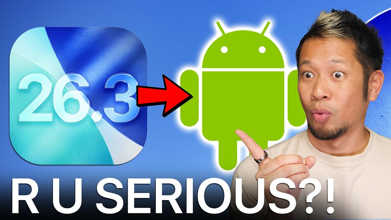 iOS 26.3 Beta 1 Is Out! - Transfer To Android?! Plus, 3 New Apple ...