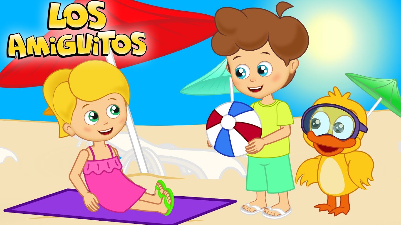 Llegó el Verano (NUEVO) cancion infantil | Los Amiguitos Canciones ...