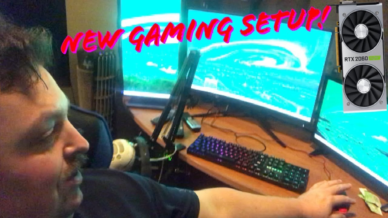 My Amazing New Gaming Setup & Unboxing / Tony's In The Hospital 😨 - YouTube