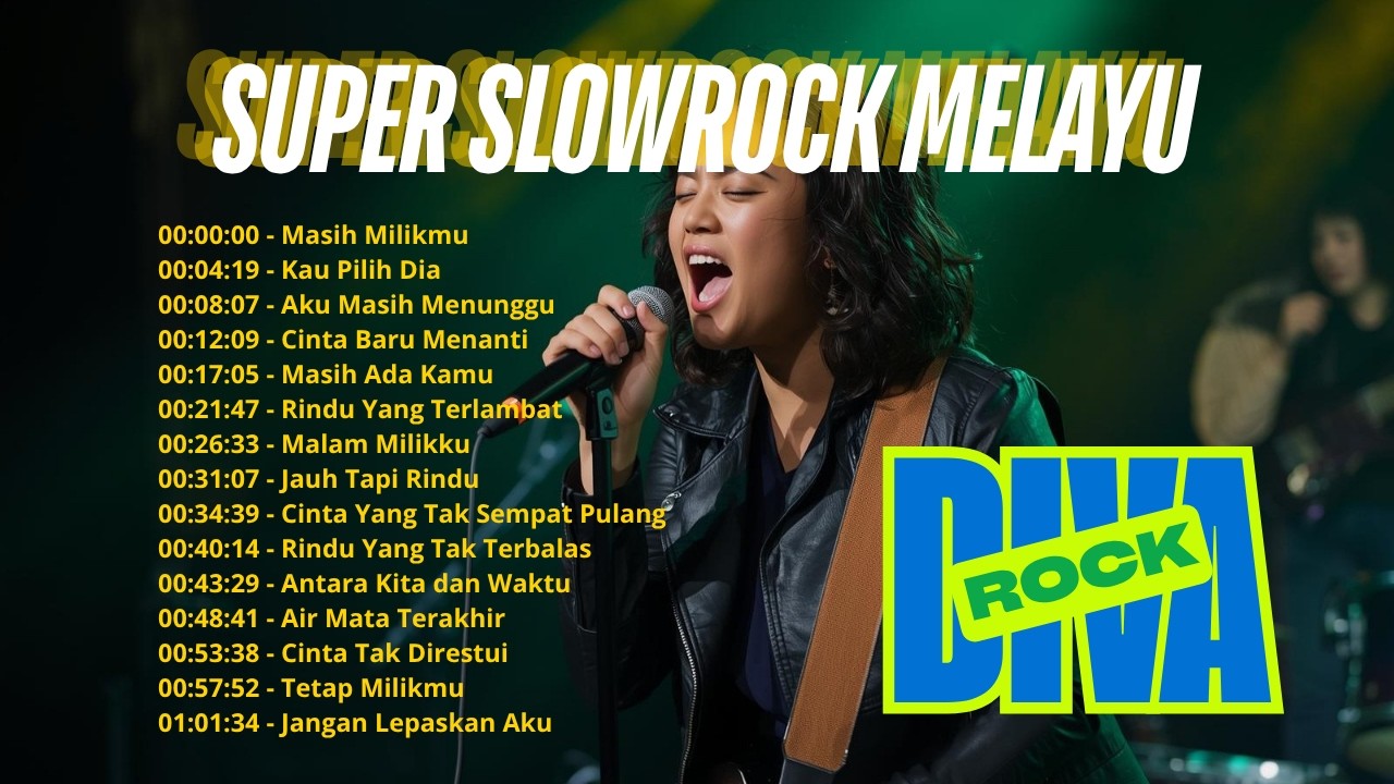 Slow Rock Melayu Wanita Paling Sedih Lagu Galau Nostalgia 90an - YouTube
