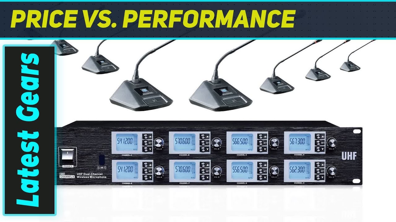 Bolymic 8800S: The Ultimate 8-Channel Wireless Conference Microphone ...