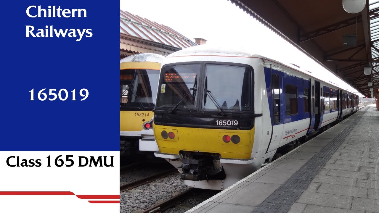 Chiltern Railways 165019 Class 165 DMU - YouTube