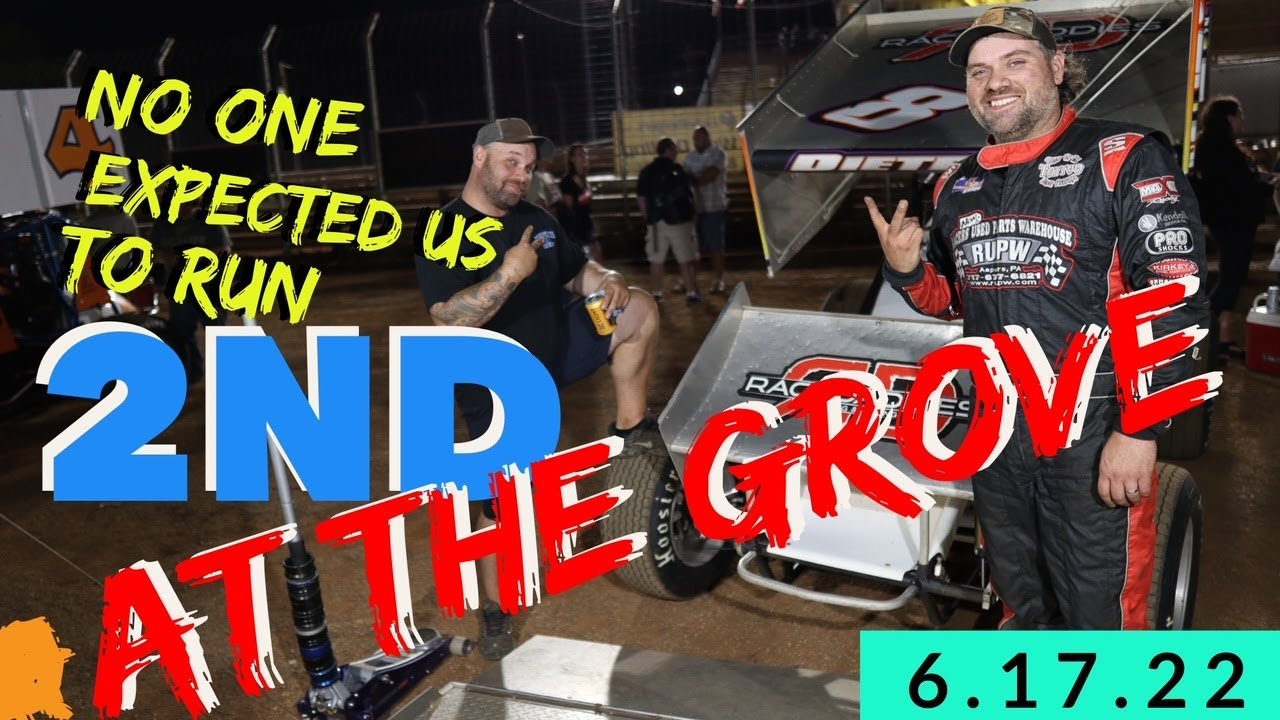 Dirt track racing with Billy Dietrich at Williams Grove Speedway - YouTube