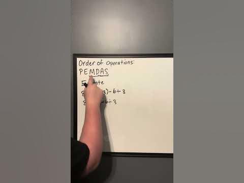 How To Use Order Of Operations To Solve A Problem - YouTube