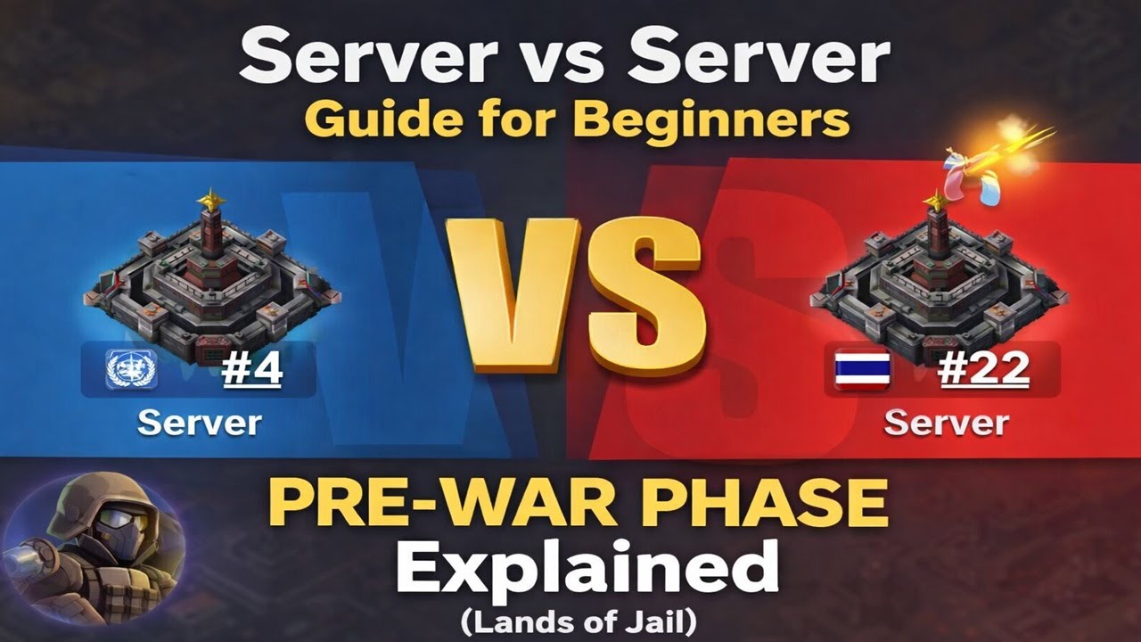 Server vs Server Guide for Beginners | Pre-War Phase Explained (Lands ...