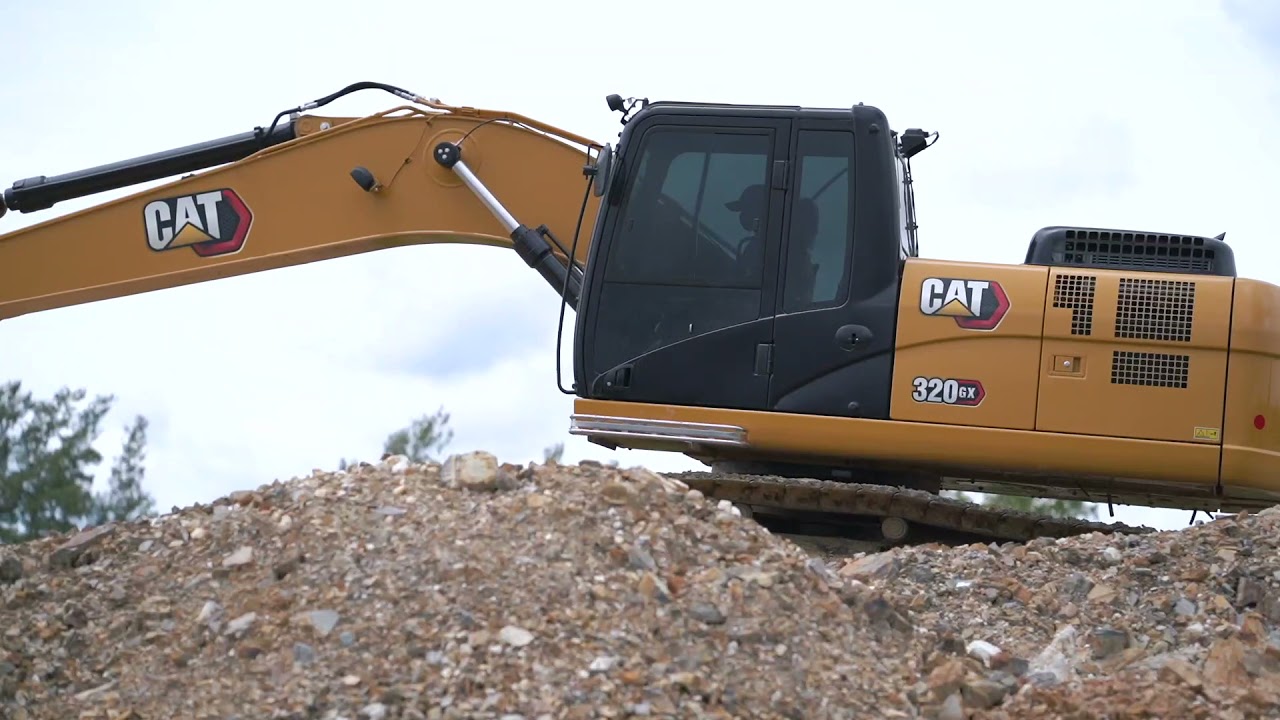 Cat 320GX บ่อดินชลบุรี - YouTube