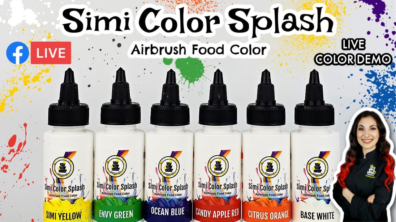 Simi Color Splash Live Color Demo! - YouTube