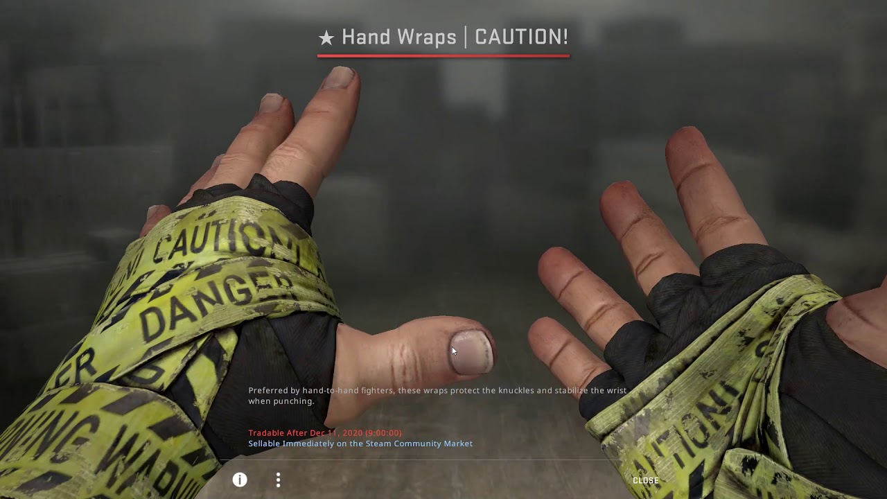 Operation Broken Fang Hand Wraps Caution unboxing - YouTube