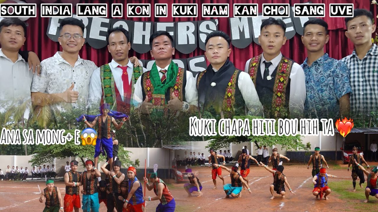Kuki Cultural dance (Remix) South Indian lang a kon KUKI NAM kan choi ...
