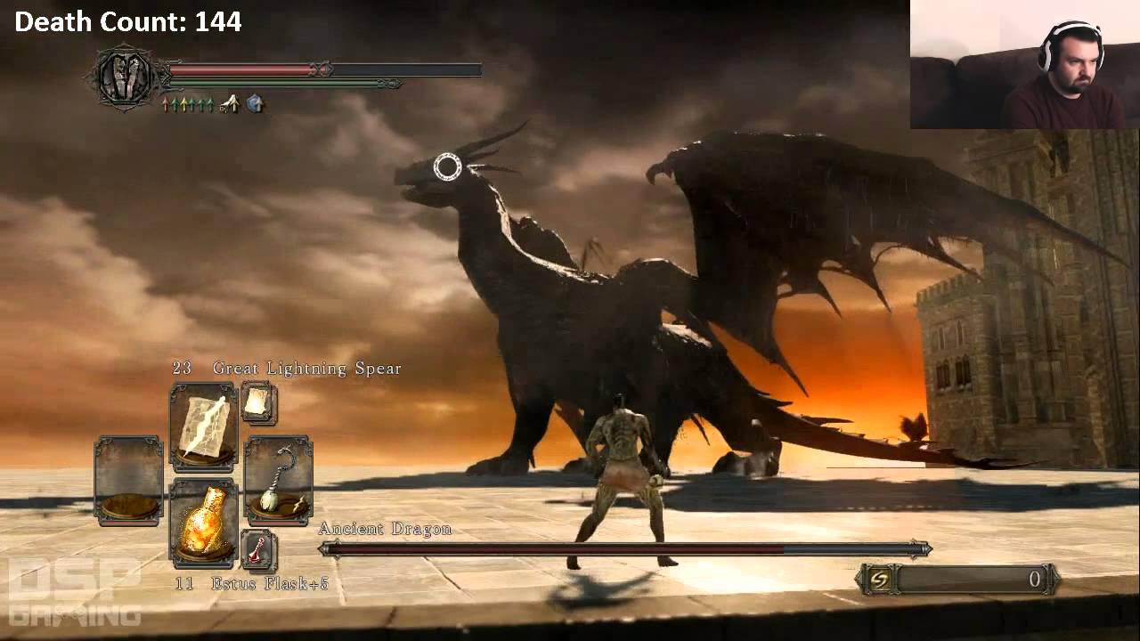 Dark Souls II playthrough pt181 (Ancient Dragon Boss pt3) - YouTube