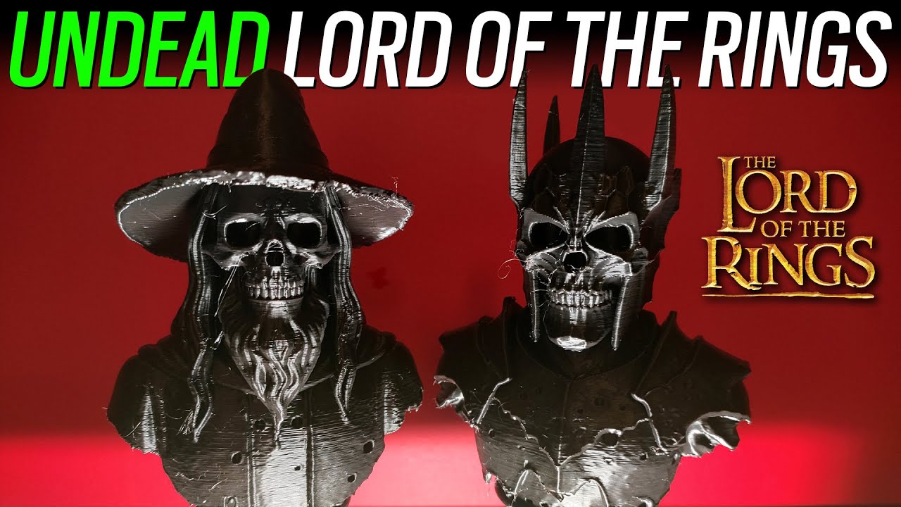 Undead Lord Of The Rings 👻 3D Printed Ideas - Best Free 3D Models - YouTube