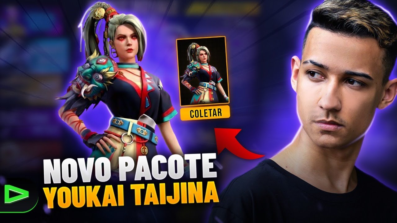 FREE FIRE - AO VIVO 💚 NOVO SKIN SORTE ROYALE 💚DUO COM THURZIN💚 - YouTube