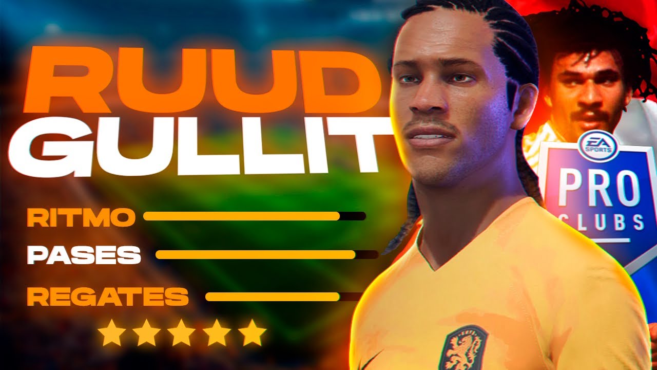 CLUBES PRO FIFA 23 🎮 Ruud GULLIT ⭐⭐⭐⭐ EL MEJOR MC (CONSTRUCCIÓN/CARA ...