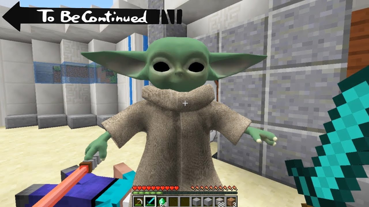 The Real JEDI YODA I found in Minecraft - To Be Continued - YouTube