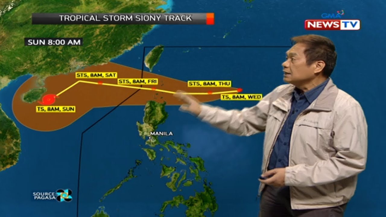 BT: Bagyong Siony update as of 11:45 a.m. (November 4, 2020) - YouTube