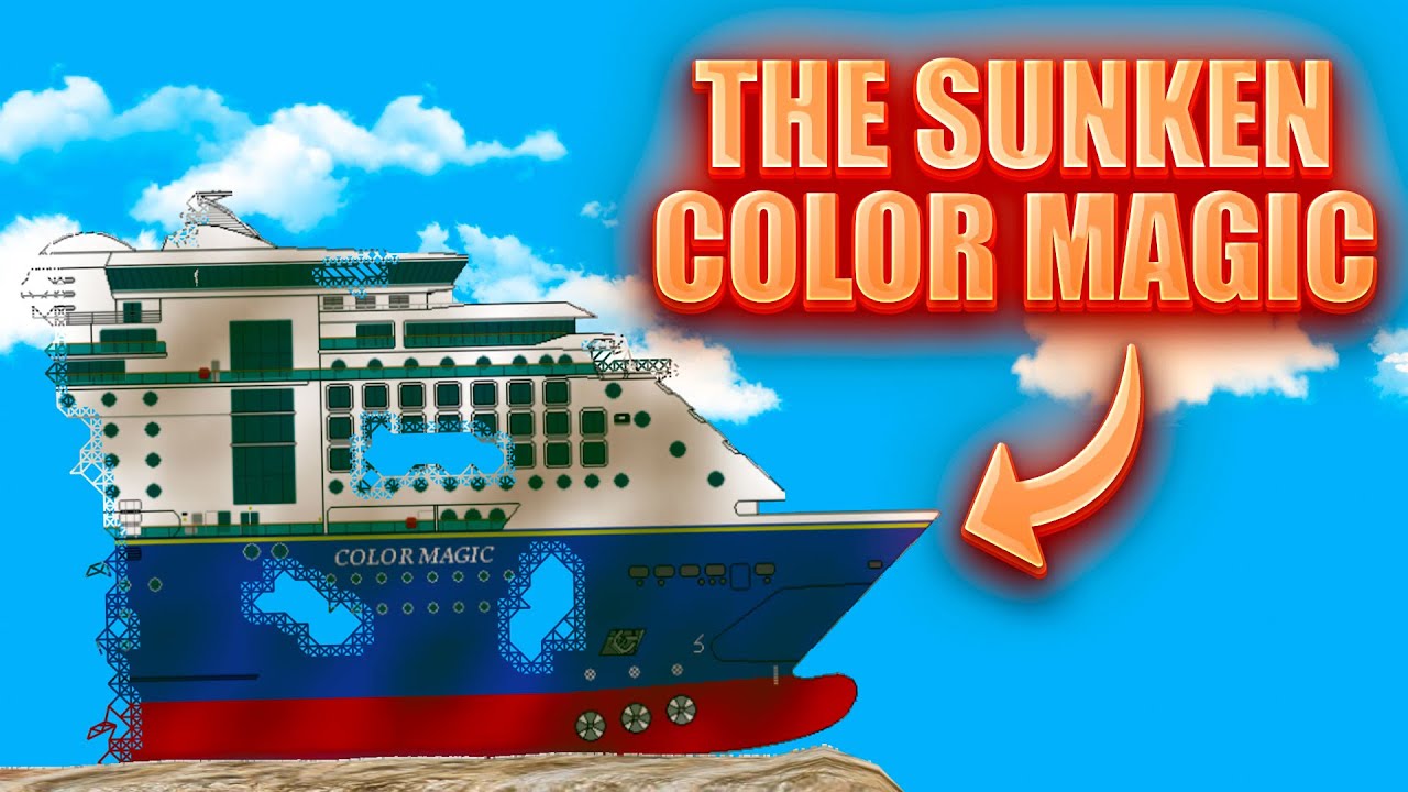 COLOR MAGIC: SHIP PULLED FROM THE OCEAN AND FULLY RESTORED! | Floating ...