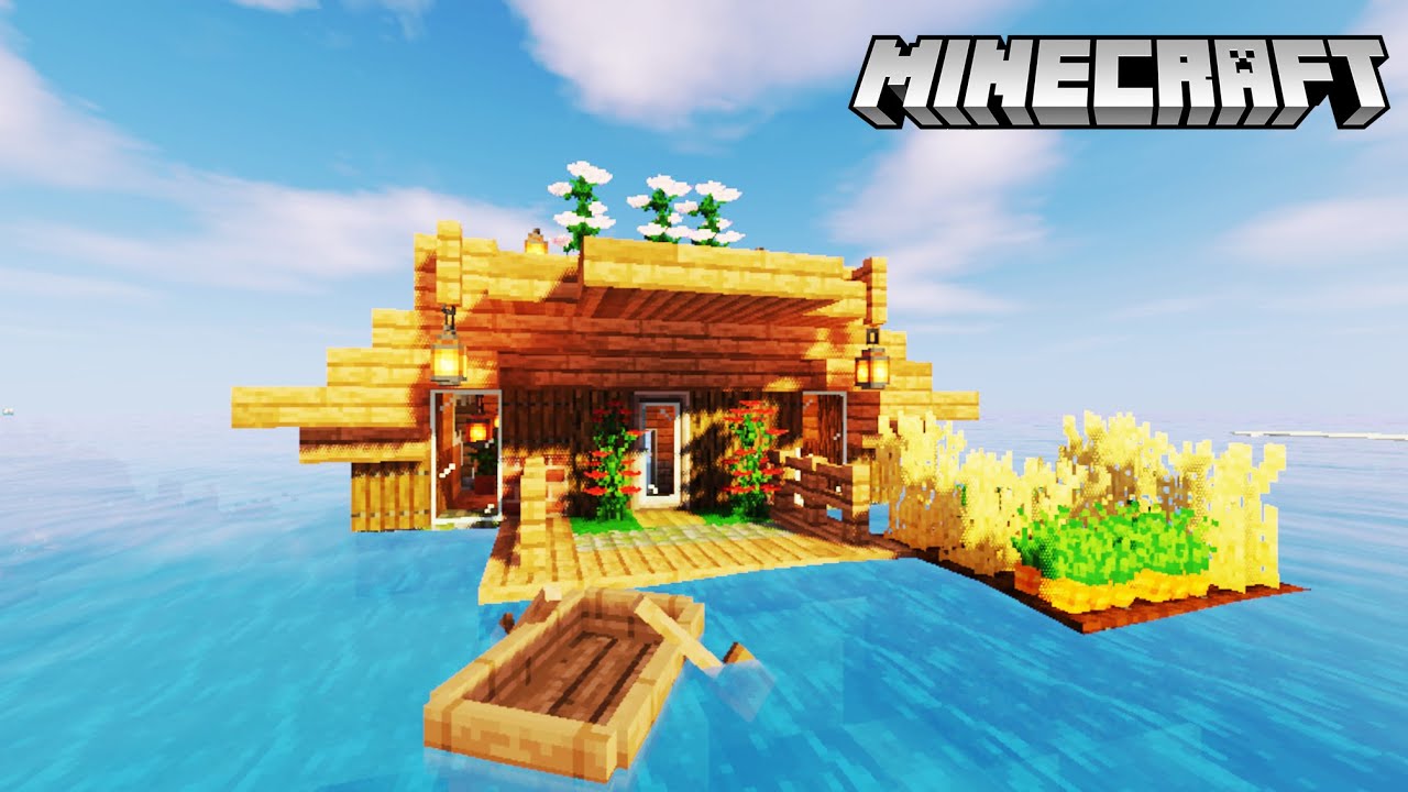 Ultimate Survivor Ocean Base With Garden - [Minecraft Fantasy Building ...