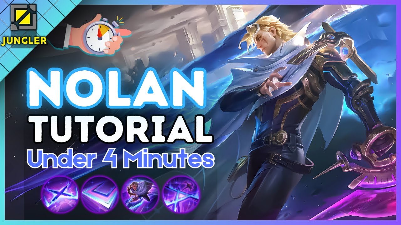 4-Minute Nolan Tutorial in the Jungle || (MLBB S34) 2024 - YouTube