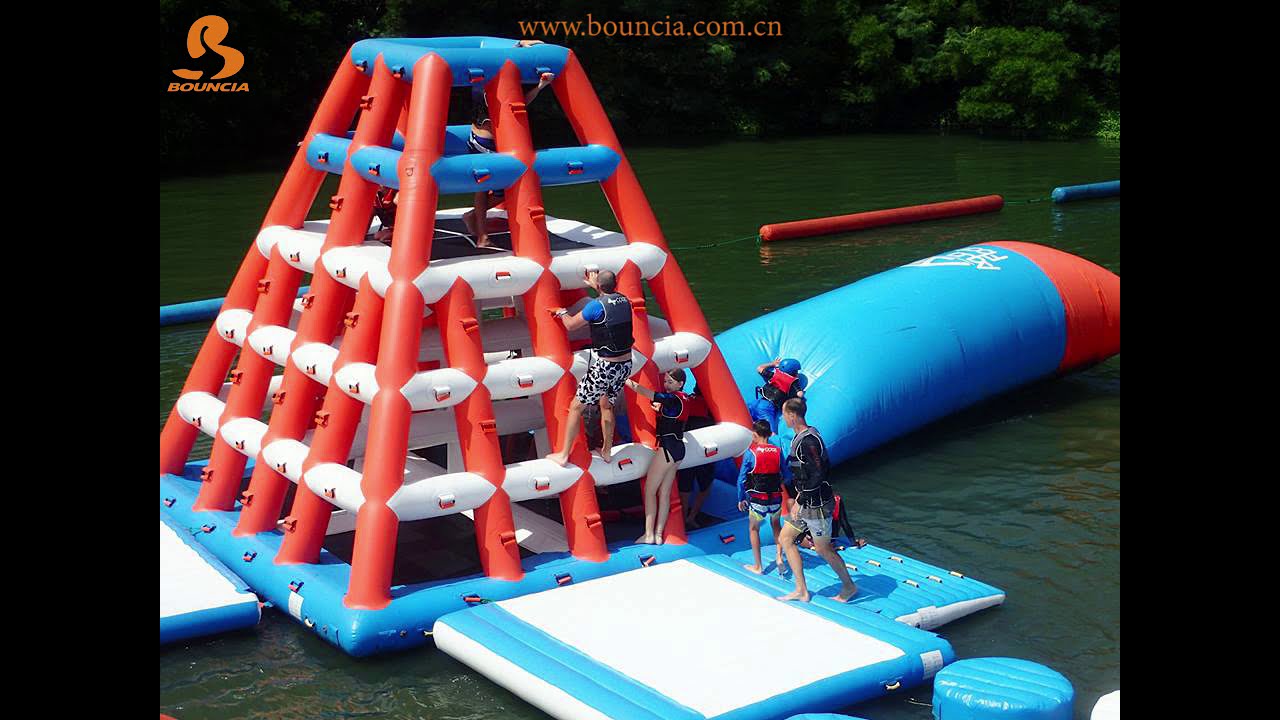Customized Backyard Inflatable Water Sport Games With PVC Tarpaulin ...