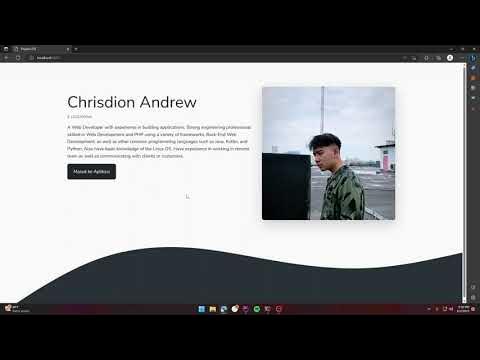 Demo Mini Project UTS - Pemrograman Framework - YouTube
