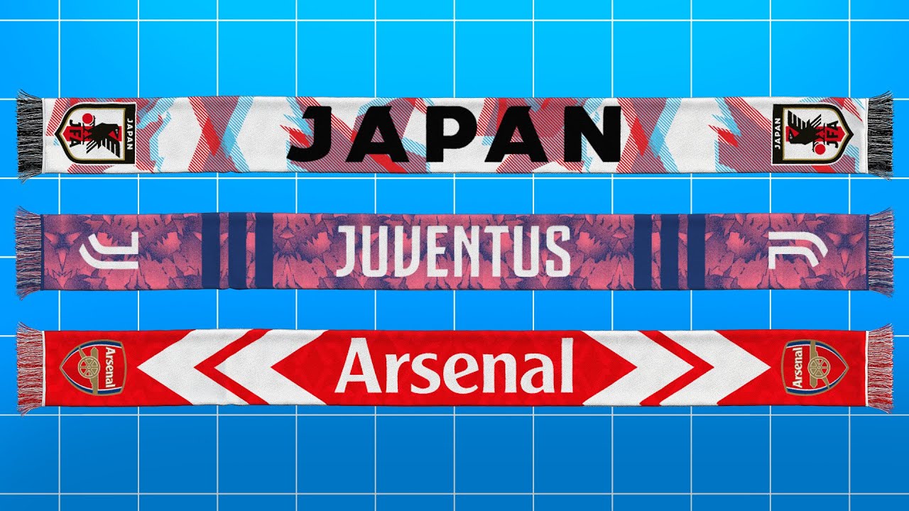 Soccer Scarf Template