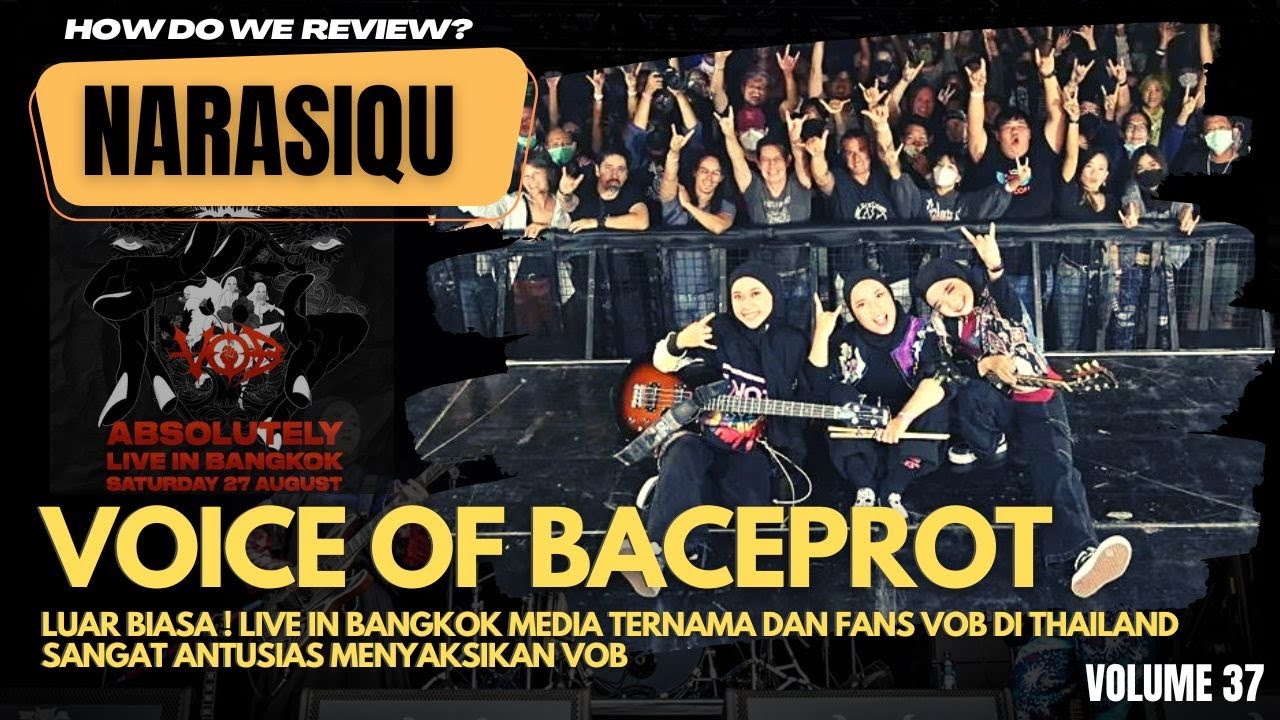 Luar Biasa ! Live in Bangkok Media ternama dan Fans VOB di Thailand ...