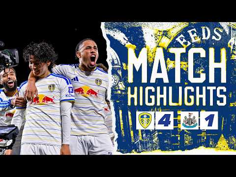Leeds United 4-1 Newcastle United | Premier League highlights