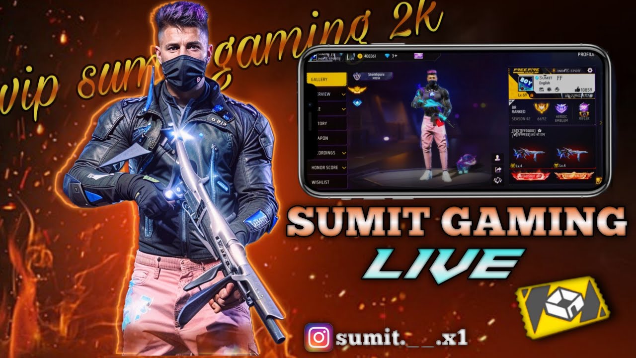 vip sumit gaming 2k is live 1v1 castum subscribe kr ke video ko like ...