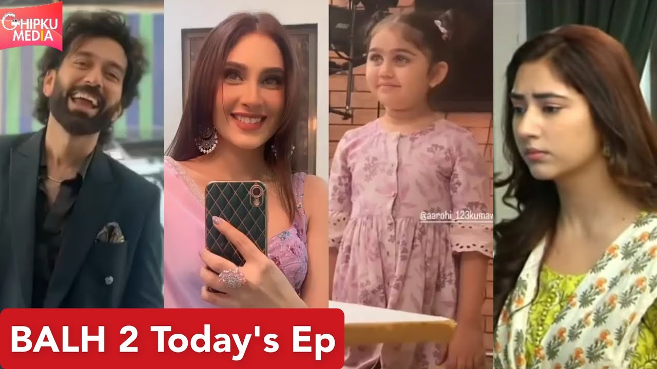 BALH 2 Today's Ep: Priya Scolds Pihu | Ram Meets Pihu | Vedika Shares ...