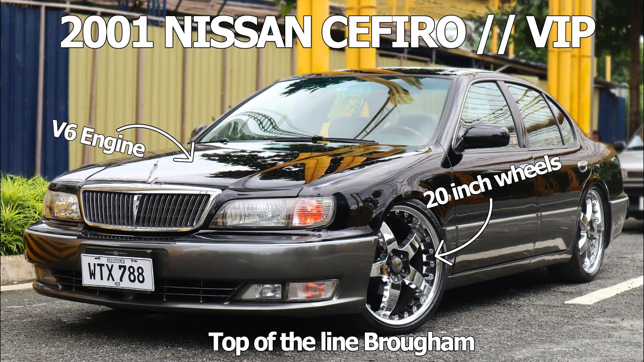 2001 NISSAN CEFIRO BROUGHAM VIP A32 // VIP THEME // TOP OF THE LINE ...