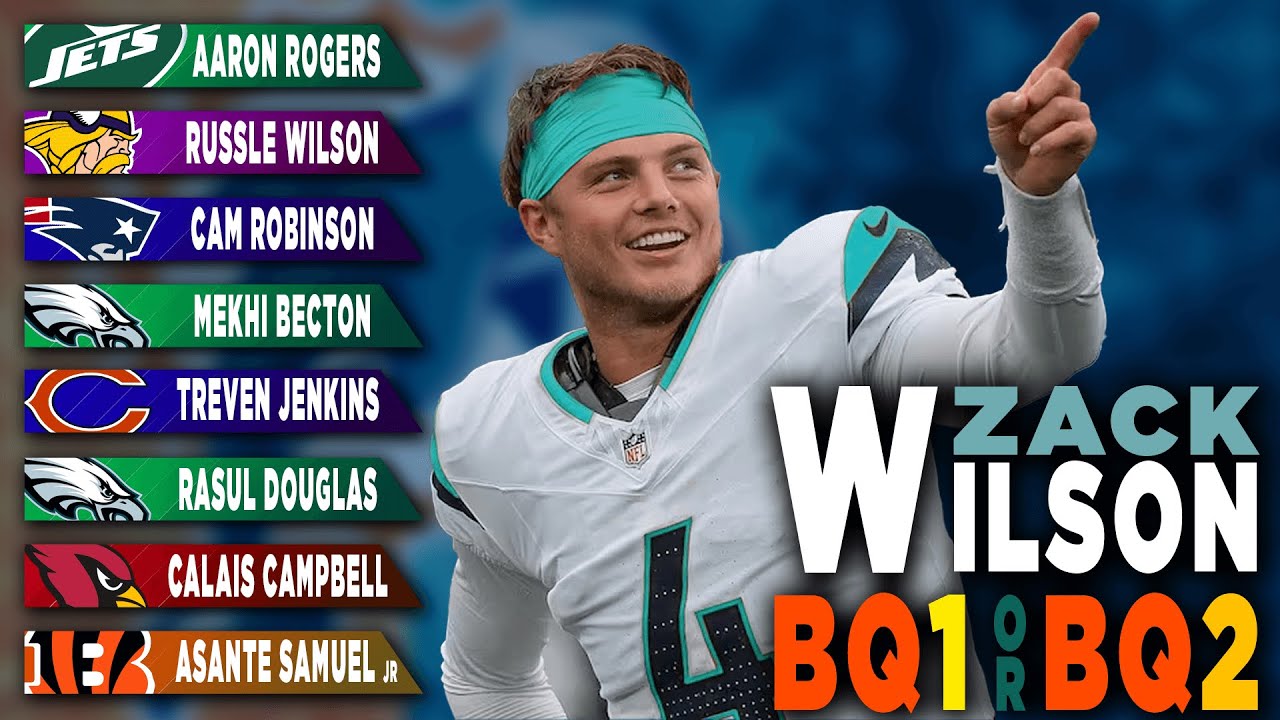 NFL Free Agency Day 3 + Zack Wilson as QB 2 or QB 1 😳 and Mike McDrip ...