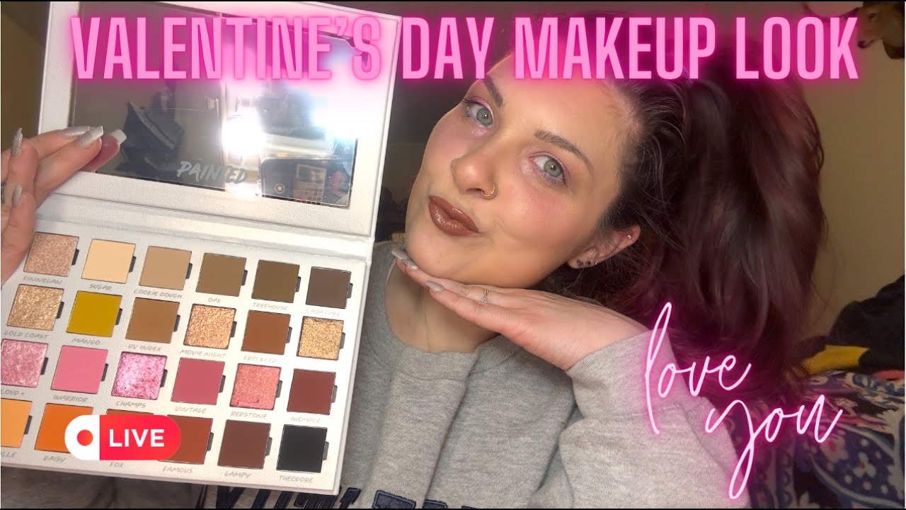 Valentine's Day Makeup Tutorial | Learn How to Get My Look! - YouTube