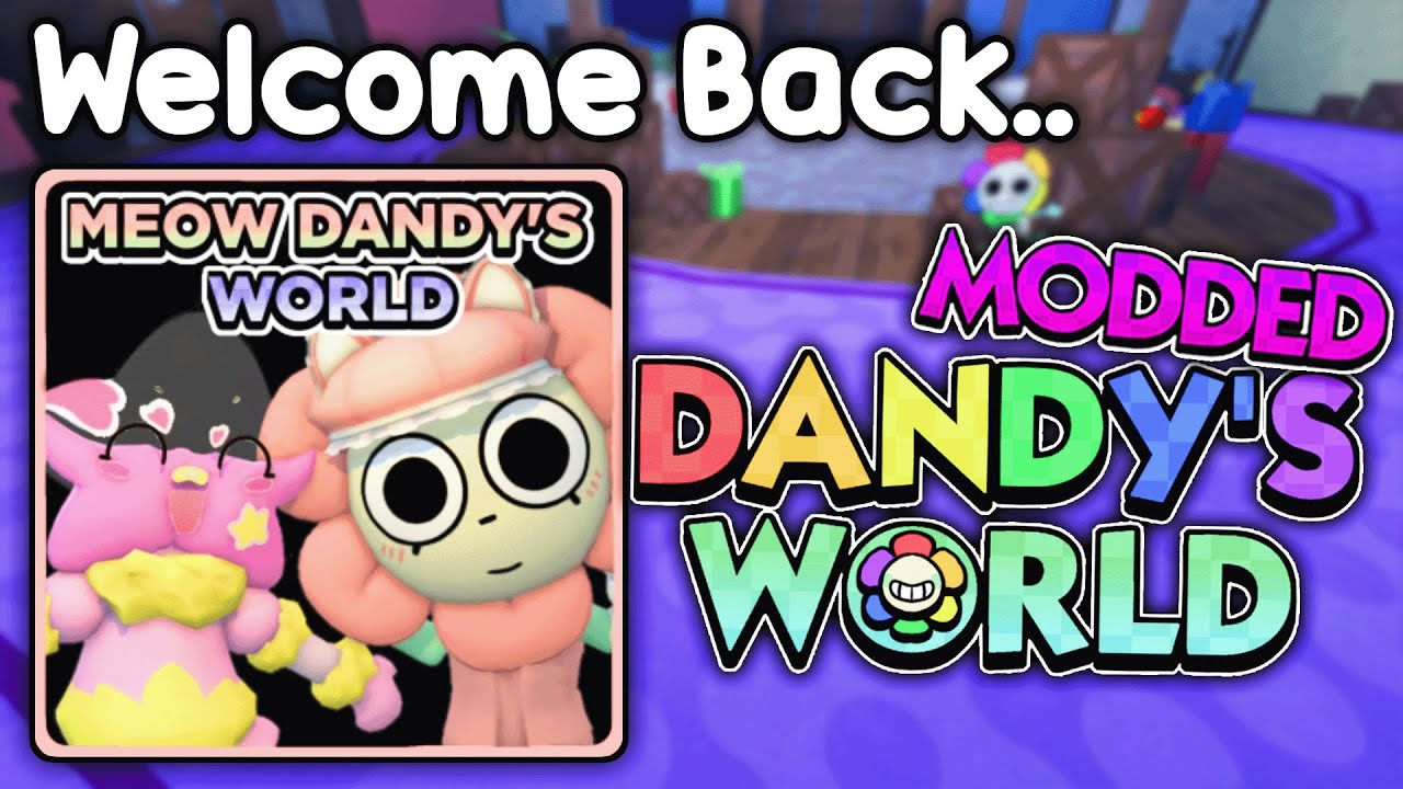 Dandy's World Modded Is Back! LETS GOO... - YouTube