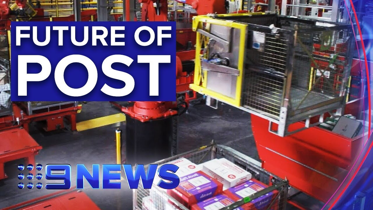 Australia Post unveil 'robots' to deliver your parcels faster | Nine ...