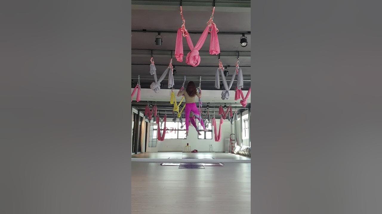 플라잉요가 제이플라잉 해먹 에어리얼요가 Flyingyoga시퀀스 Youtube