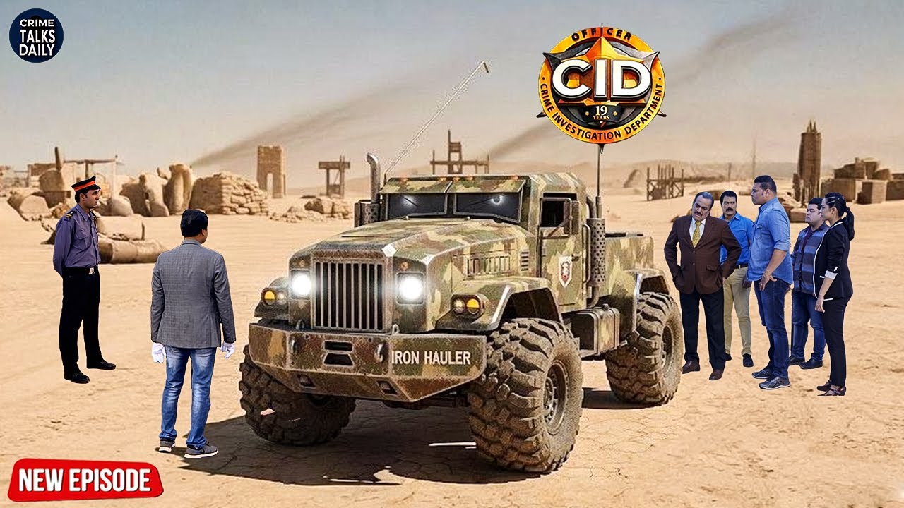 CID टीम के हाथ लगी रहस्यमयी Bullet Proof Attacking Car, मच गया हड़कंप ...