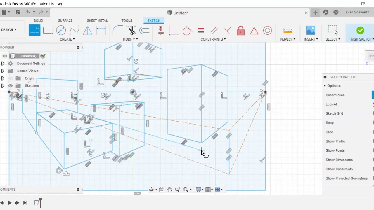 Fusion 360--2 Pt. Perspective: Part 2 - YouTube
