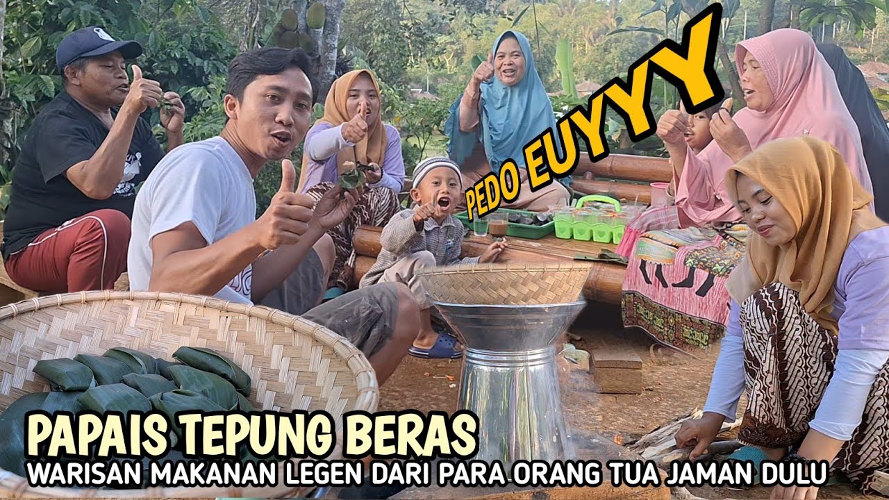 Warisan Makanan Legen PAPAIS Khas Sunda Dari Orang Tua Jaman Dulu, PEDO ...