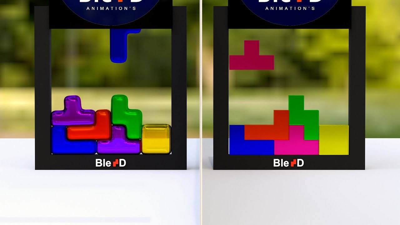 SOFTBODY vs HARDBODY TETRIS SIMULATION 😘😍 - YouTube