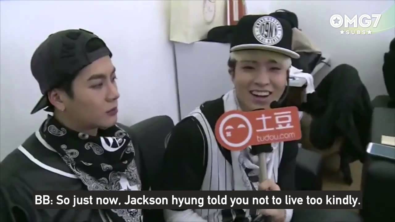 [ENG SUB] 150309 Tudou GOT7 Shanghai Showcase Backstage - YouTube