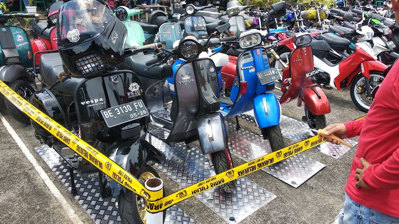 Vlog Kontes Motor Anak Vespa Kenceng || Bk motor - YouTube