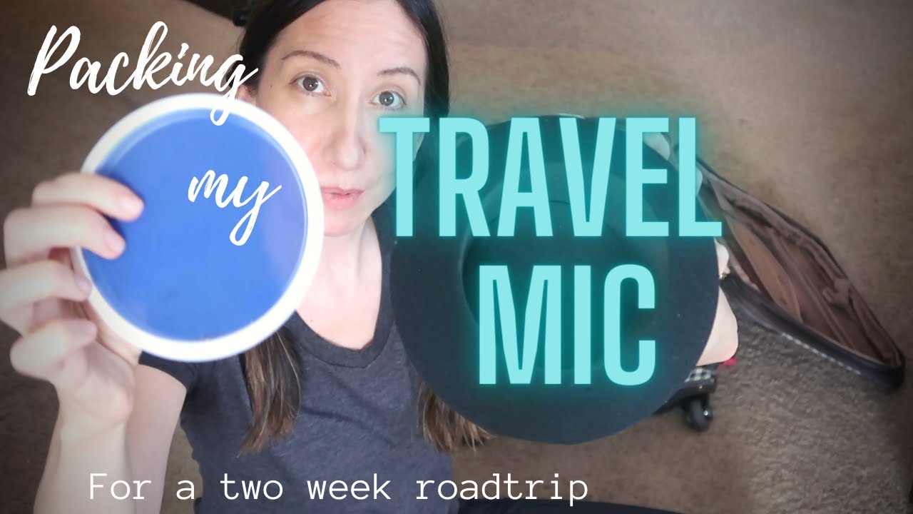Packing my Travel Mic for a Trip | Voice-over Travel Microphone - YouTube