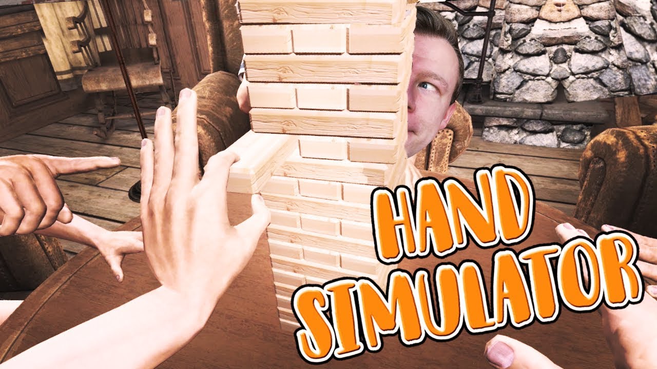 SYMULATOR GRY W JENGA! | Hand Simulator [#5] (With: Dobrodziej, Plaga ...